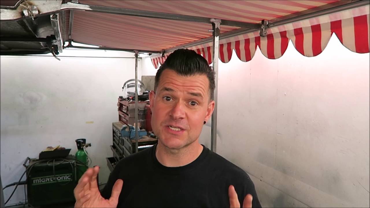 Trev's Bedford CA Van Blog - Part 17 Bespoke custom awning, Cameo ...