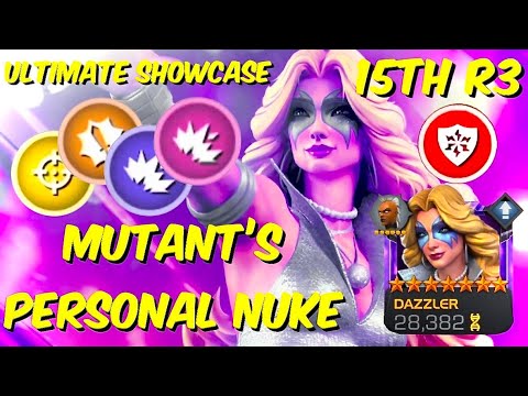 My Rank 3 Dazzler Ultimate Showcase - The Absurdly Overpowered Mutant ...