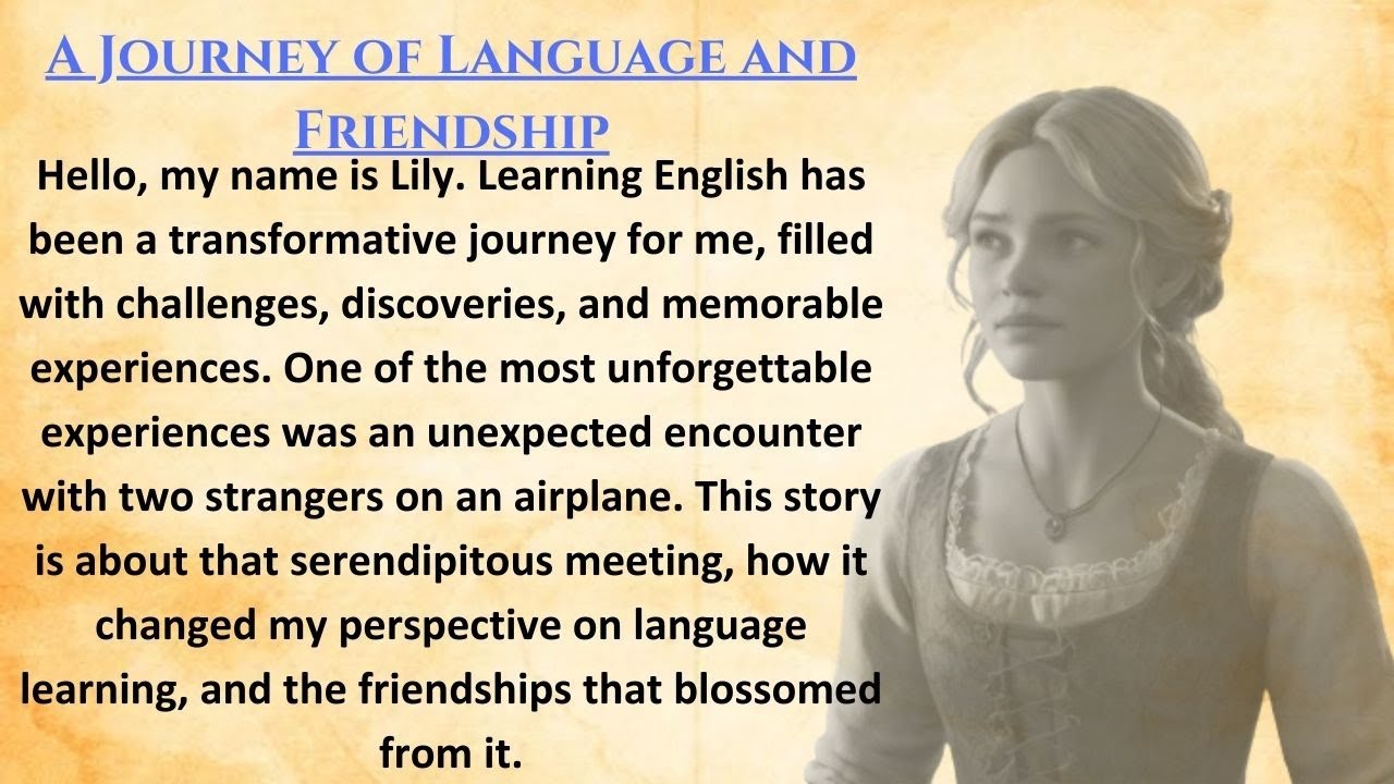 Improve English Through Story For Beginner Level || My Journey of ...