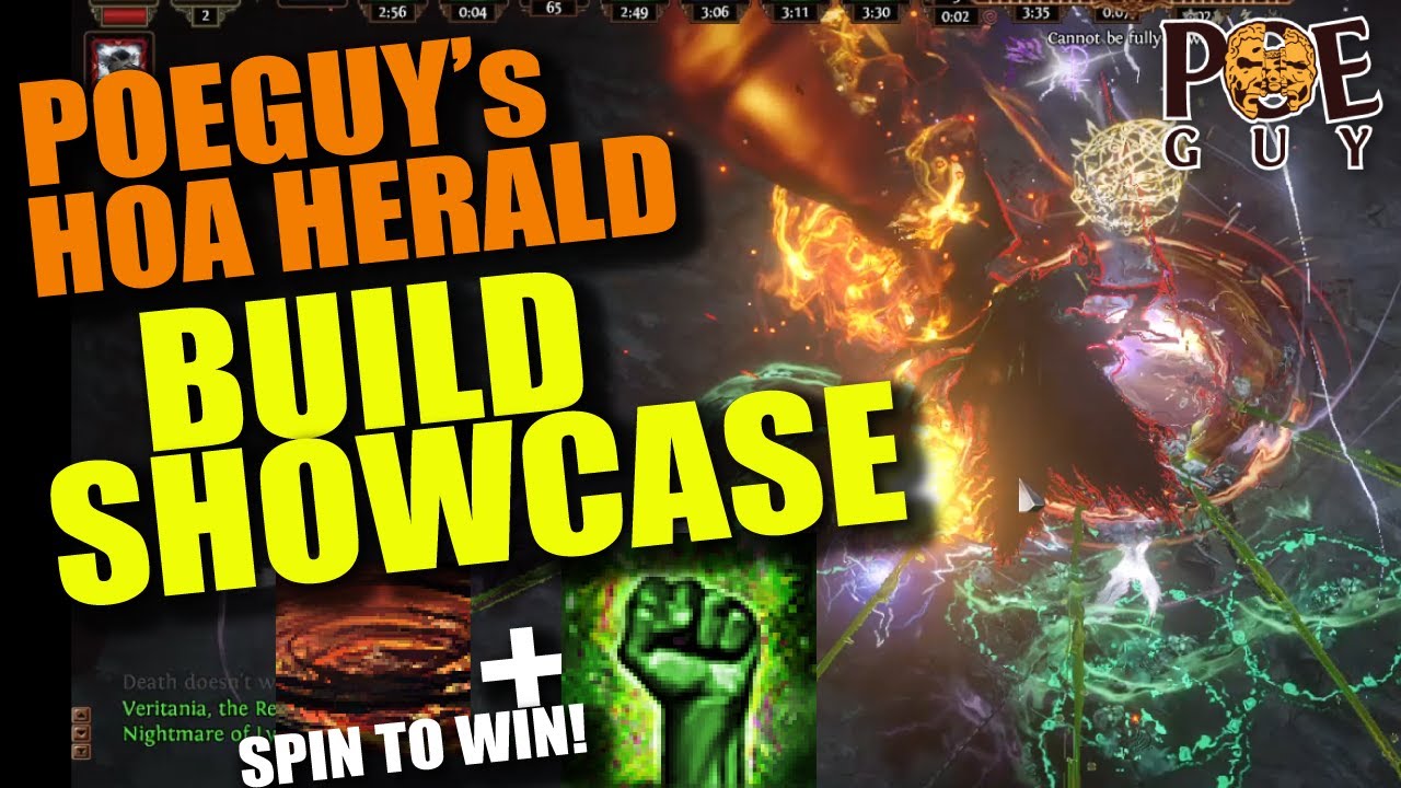 [PoE 1] POEGUY's EVENT DESTROYER BUILD // A 1-button "SPIN TO WIN ...