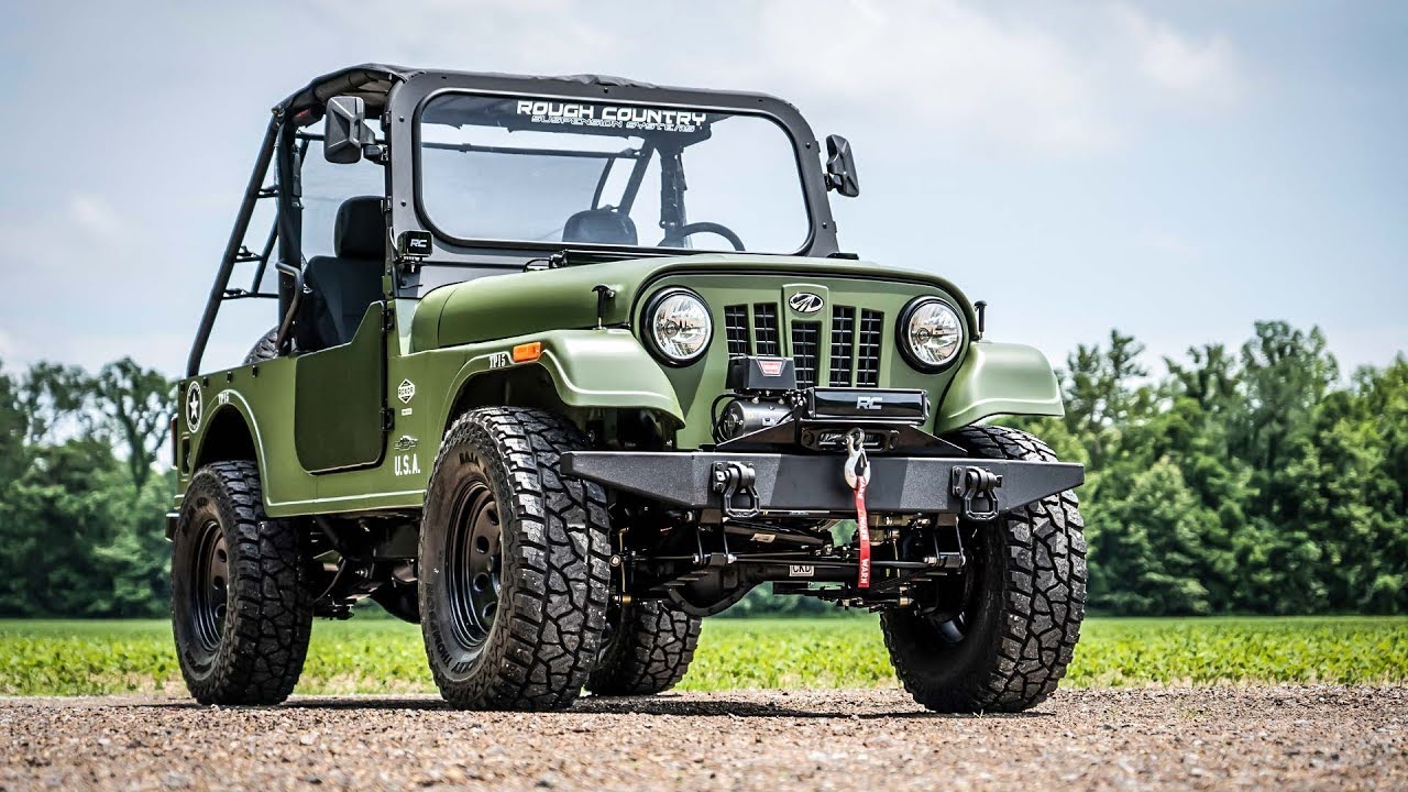 Mahindra Roxor 2 5 inch Lift Kit - YouTube