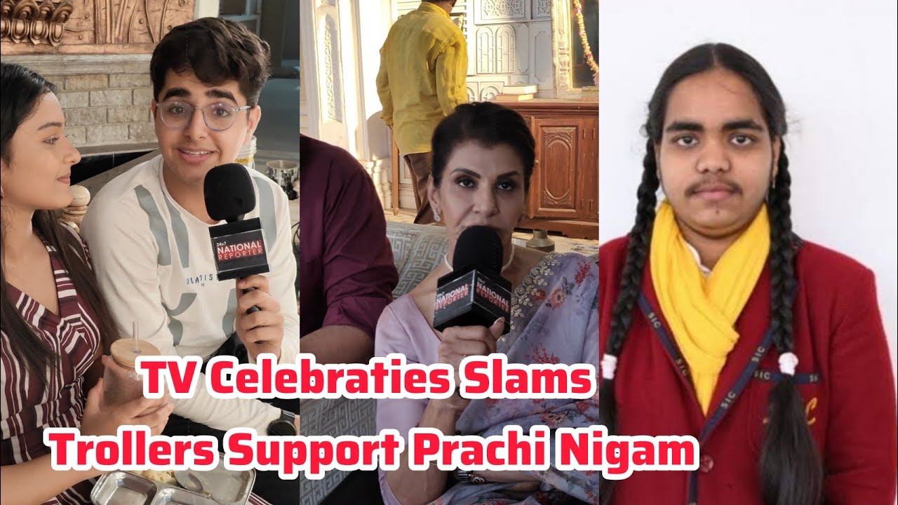 TV Celebraties Reaction On UP Board Class 10 Topper Prachi Nigam Troll ...