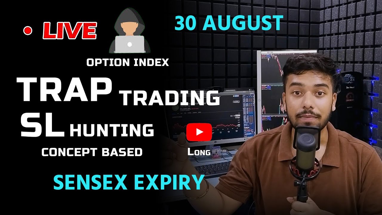 Live Option Trading | SL Hunting & Trap Trading | SENSEX Expiry special ...