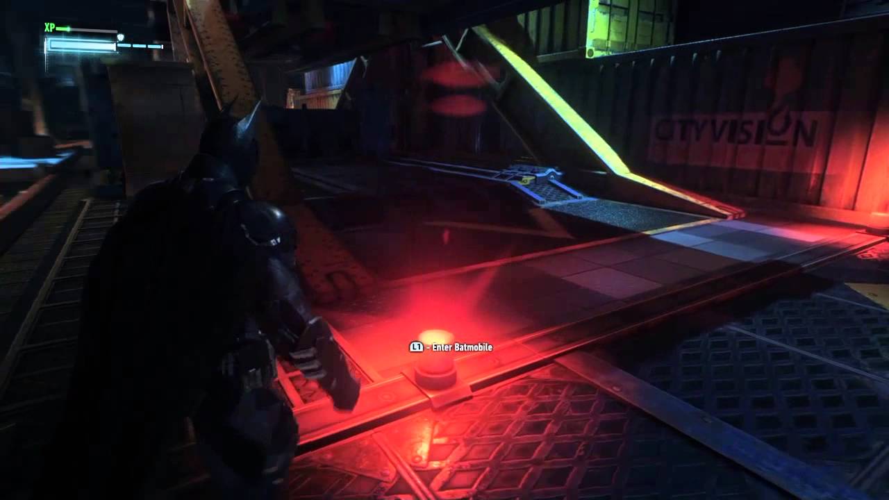Batman Arkham Knight: Use Batmobile Sonar to locate and release Ivy's ...
