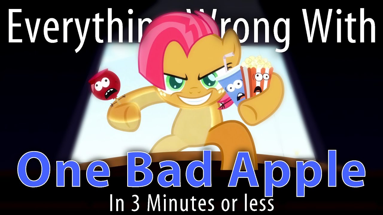 (Parody) Everything Wrong With One Bad Apple in 3 Minutes or Less - YouTube