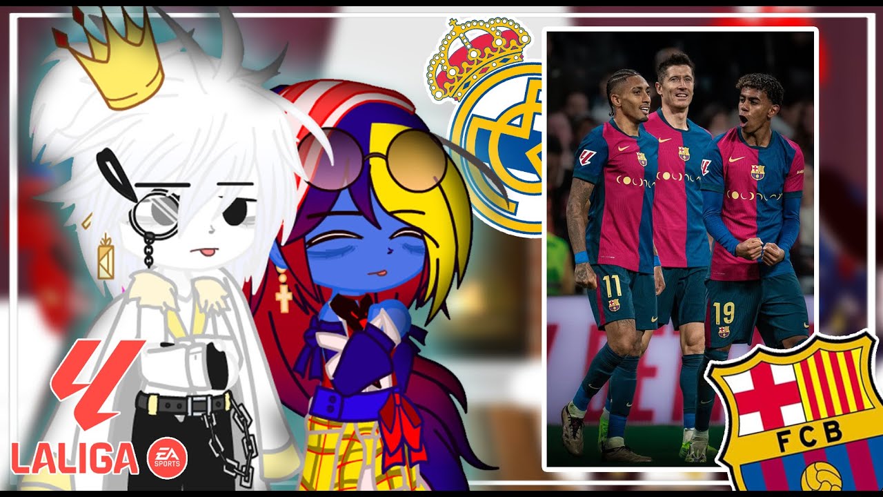 | Football teams react to the 2024/25 Season‼️| Gacha Club | 🇺🇸-🇪🇦 ...