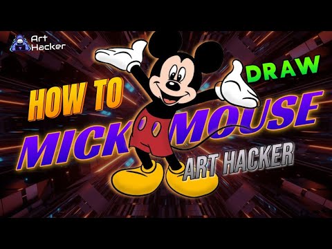 Mickey Mouse Ka Drawing | How To Draw Mickey Mouse ️🤗 - YouTube