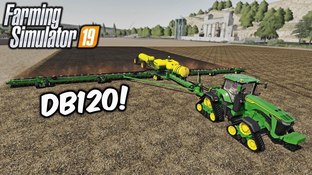 John Deere DB120 Preview! (By JHHG Modding) | Farming Simulator 19 ...