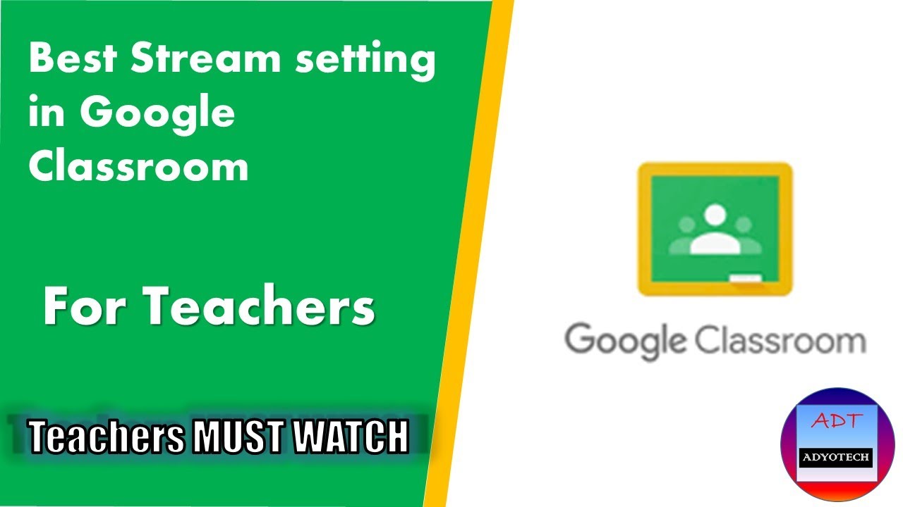 Stream Setting in Google Classroom || Allow only teachers can Post and ...