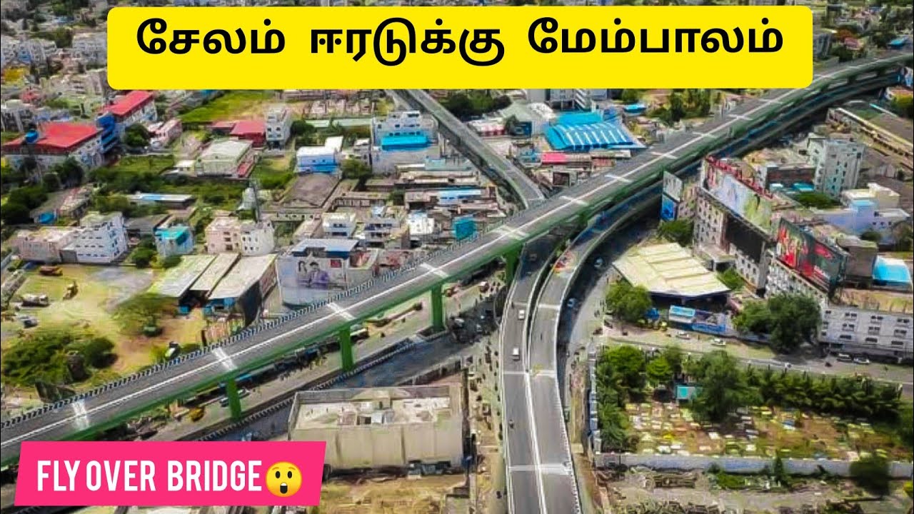 Salem Double Decker Bridge/Salem Flyover Bridge/cm - YouTube