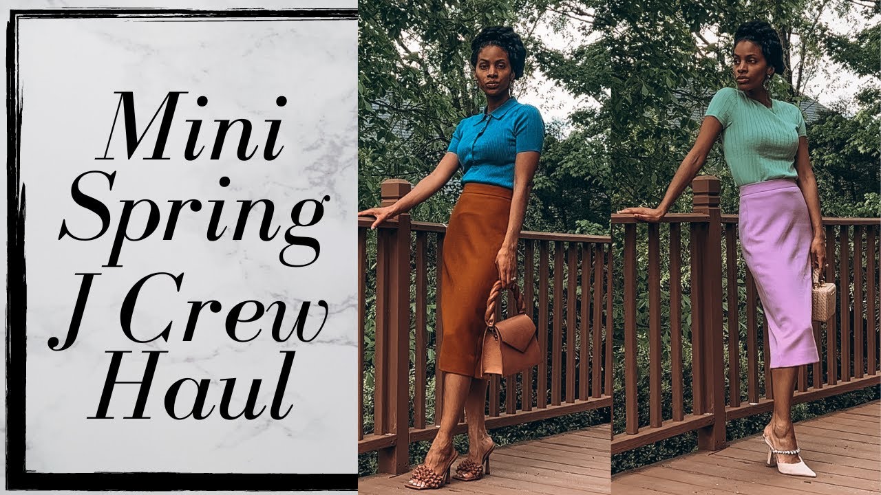 Mini J Crew Spring Haul with Styling, New J Crew Pieces || Klassically ...