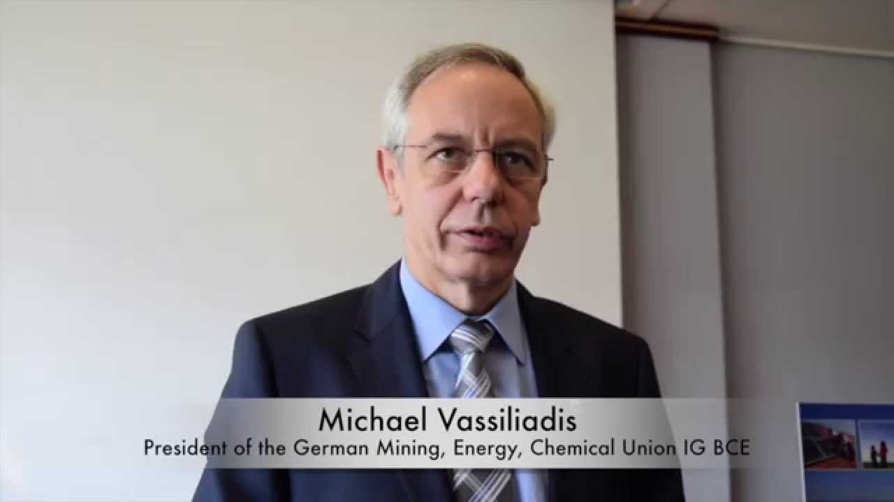 Interview with Michael Vassiliadis, IG BCE - YouTube