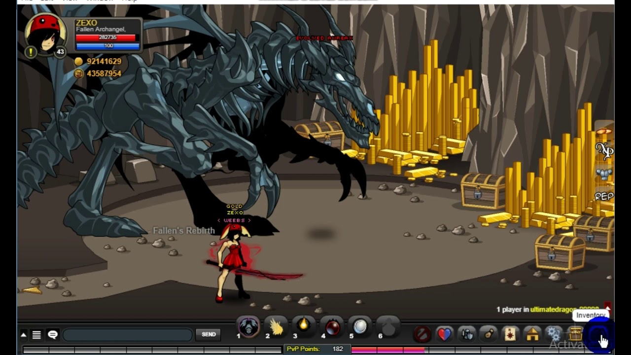 Angel of Death class | Skidson online | Aqw private server 2020 - YouTube