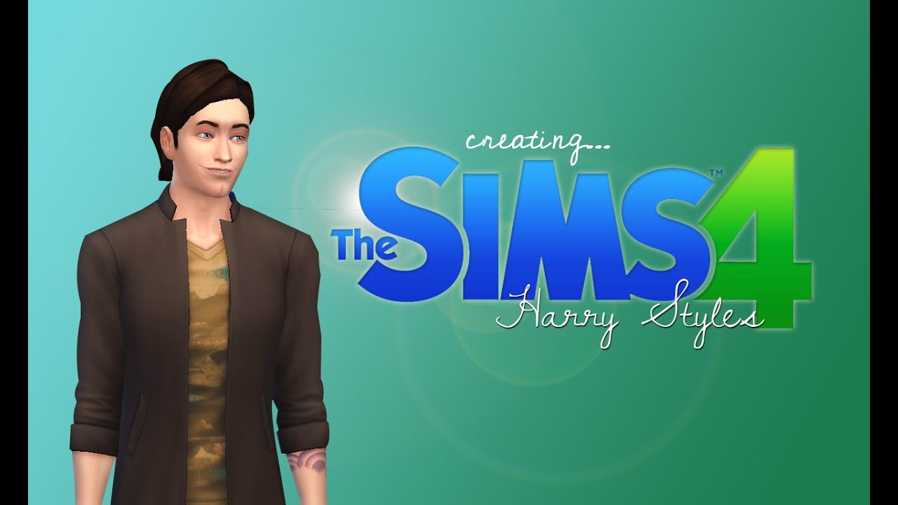 Sims 4 - Create A Sim Demo - Harry Styles - YouTube