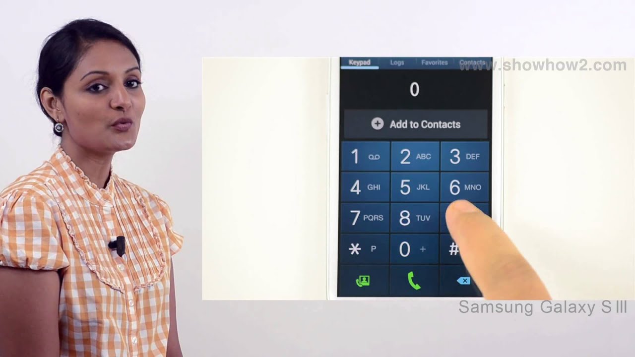 Samsung Galaxy S3 - Dial A Number - Preview - YouTube