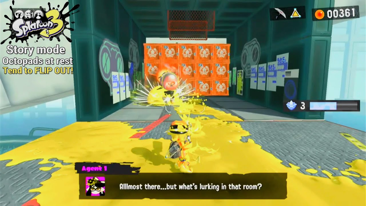Splatoon 3 Story mode - Octopads at Rest Tend to FLIP OUT! - Future ...