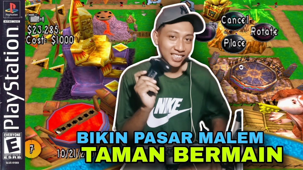 BIKIN TAMAN IMPIAN BOCIL . Sim Theme Park - YouTube