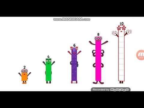 Numberblocks peekaboo- reversed - YouTube