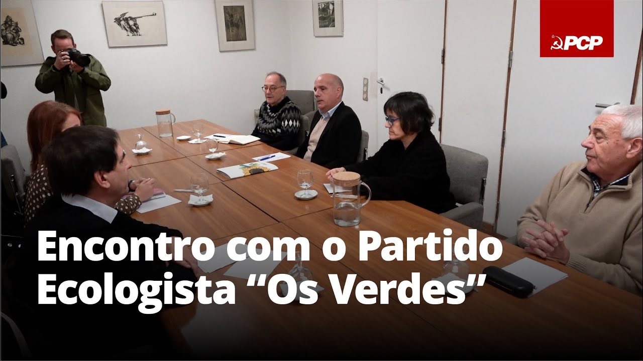 Encontro com o Partido Ecologista "Os Verdes" - YouTube