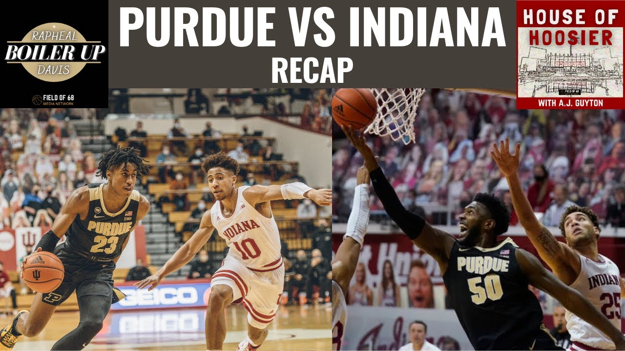 Purdue vs Indiana postgame show! | House of Hoosier & Boiler Up | Field ...