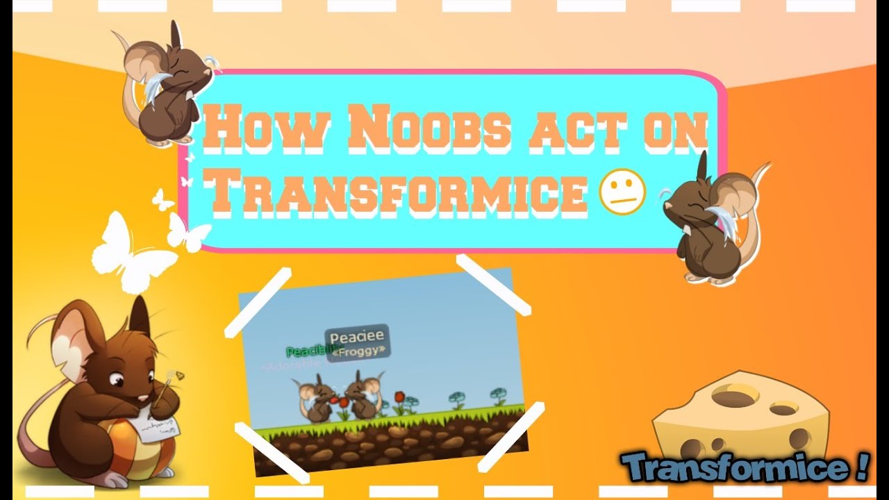 Transformice: How noobs act (Skit) - YouTube