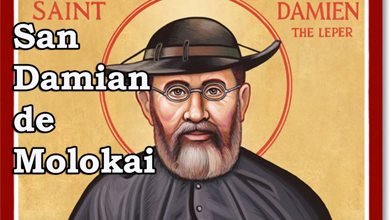 Vida de San Damian de Molokai - El Leproso Voluntario - Sangre y Agua ...