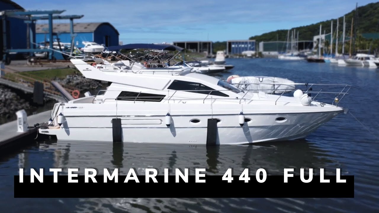 Intermarine 440 Full à venda | Yacht Consulting - YouTube