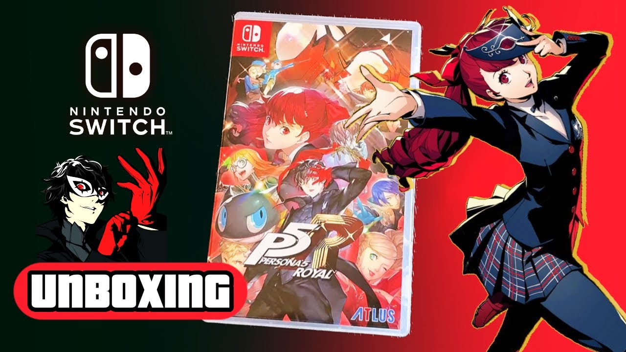 📦Unboxing Persona 5 Royal | Nintendo Switch - YouTube