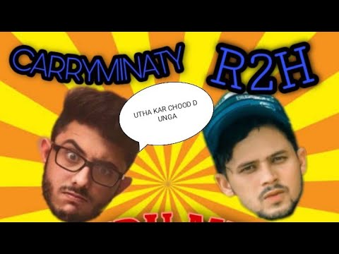 Carryminati R2h VS faiju 😁😁😁 Utha utha kar c**d dunga 😀😀 Gandu meme ...
