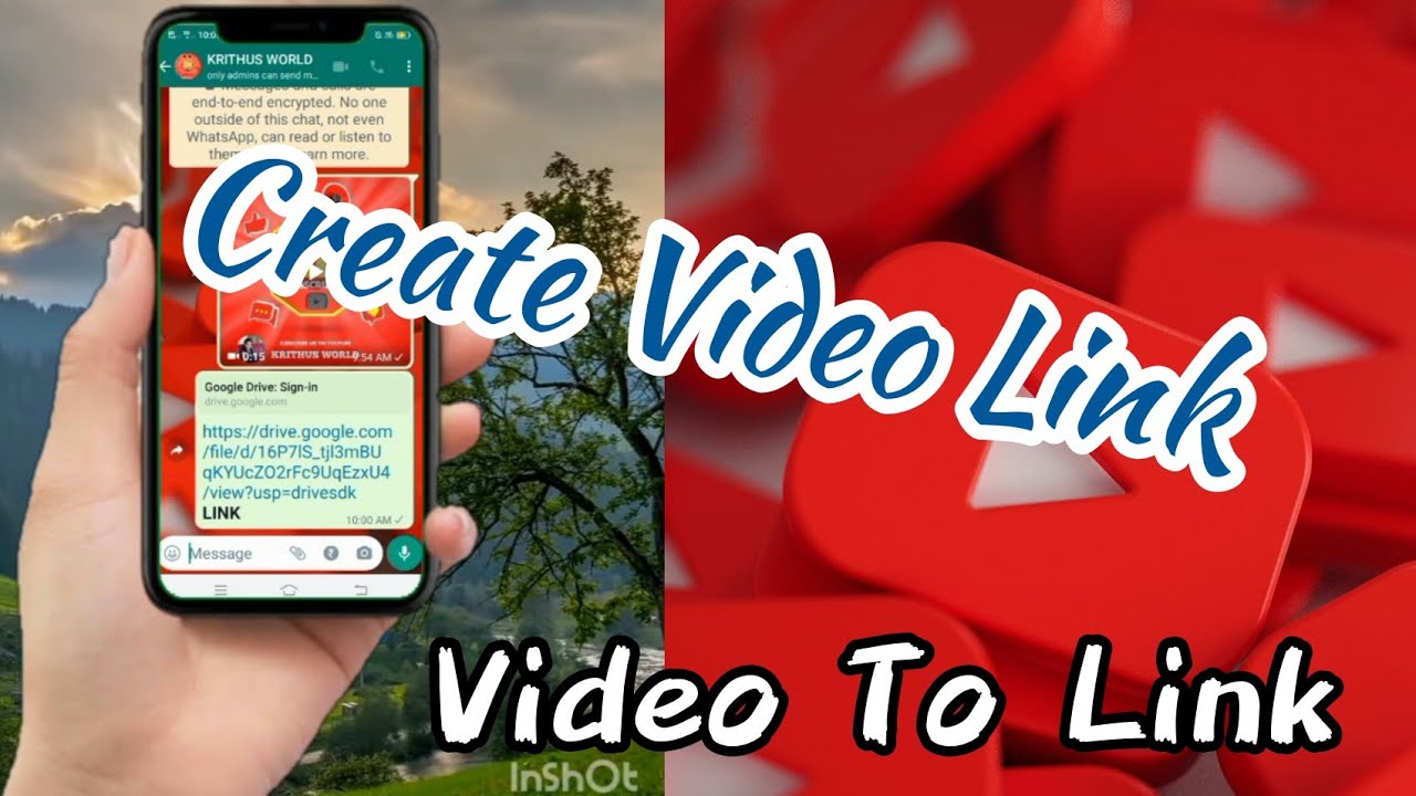 How To Create Video Link Video To Link krithusworld YouTube How To Create Video Link Video To Link krithusworld YouTube