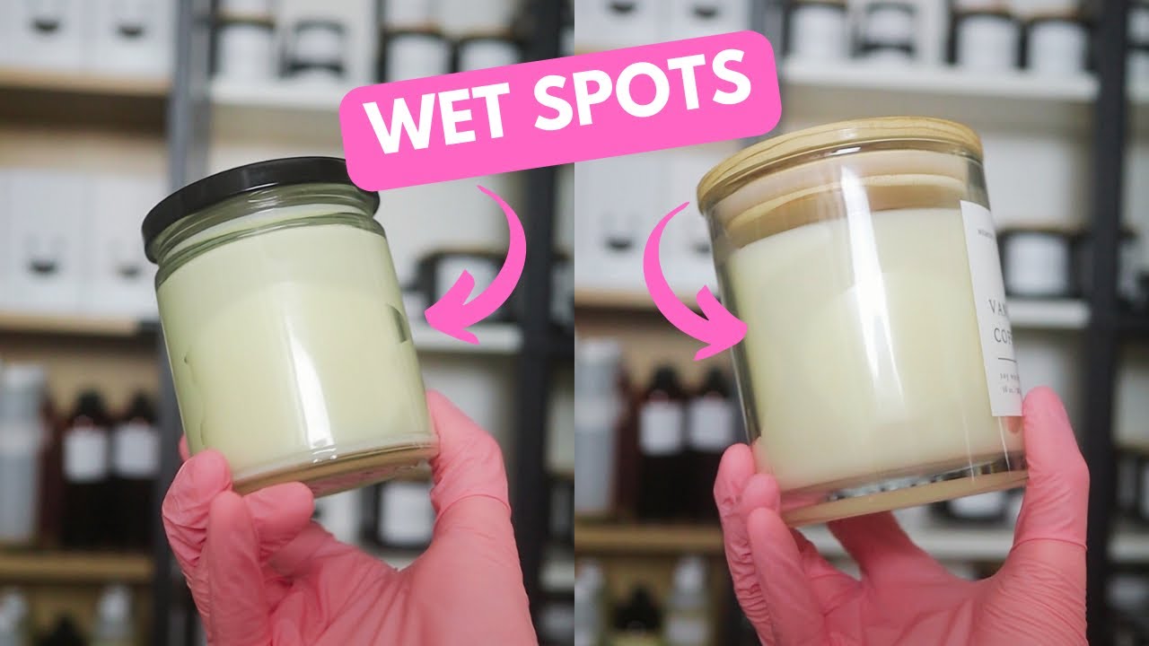 Here’s Why I Don't Care If My Candles Have Wet Spots - YouTube