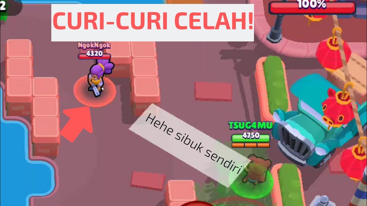Curi-Curi Celah! | Brawl Stars Indonesia - YouTube