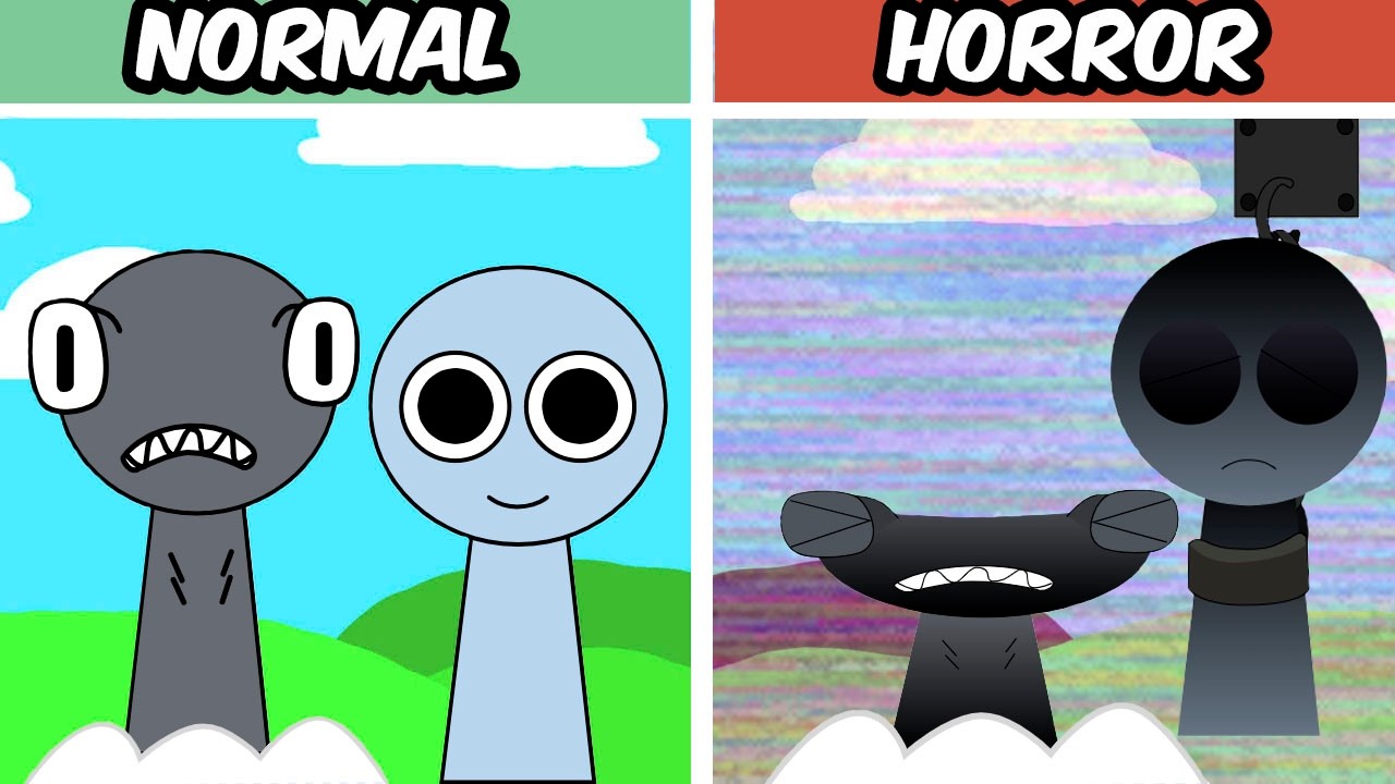 INCREDIBOX SPRUNKI: Sprunki Alphabet Lore! NORMAL VS HORROR VERSION ...
