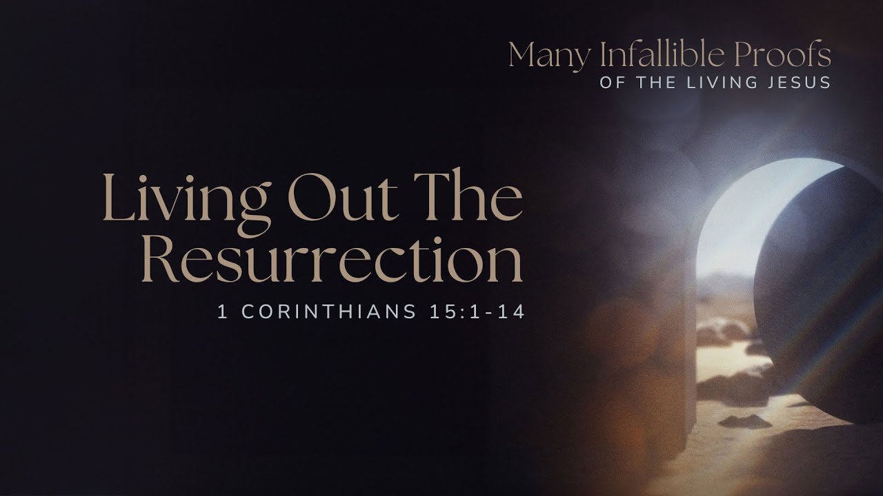 Living Out the Resurrection - Bryan Lee - 2024-05-26 - YouTube