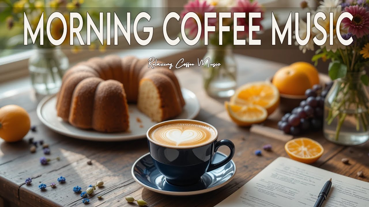 Morning Coffee Music - Relaxing Jazz & Bossa Cafe Music - Breakfast ...