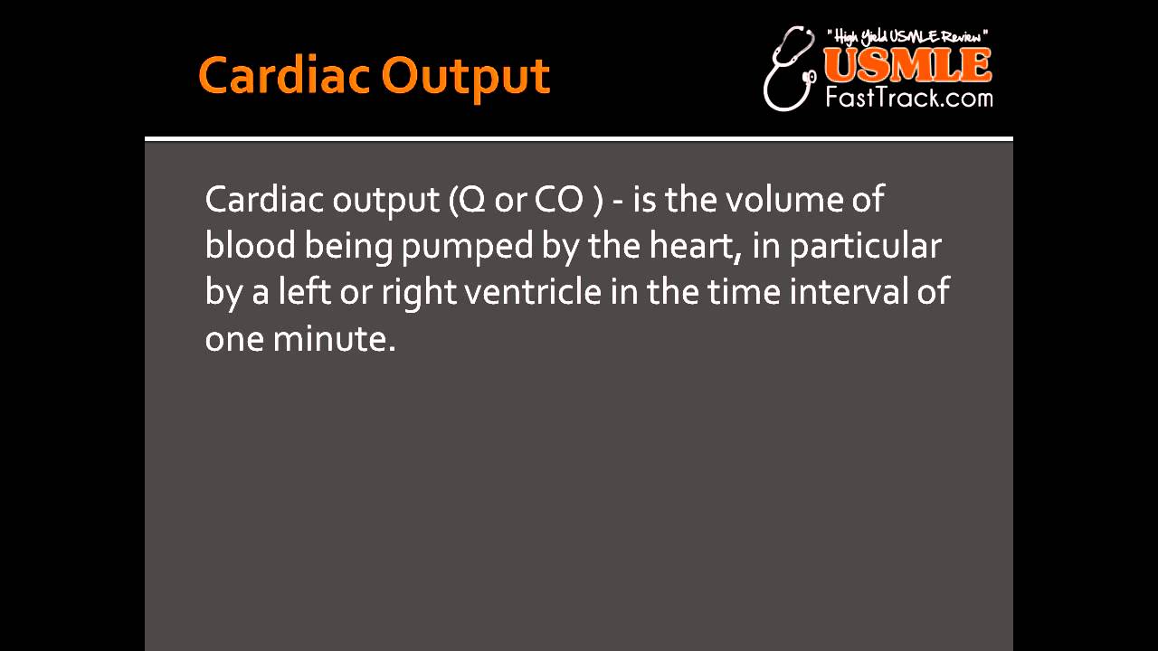 Cardiac Output - YouTube