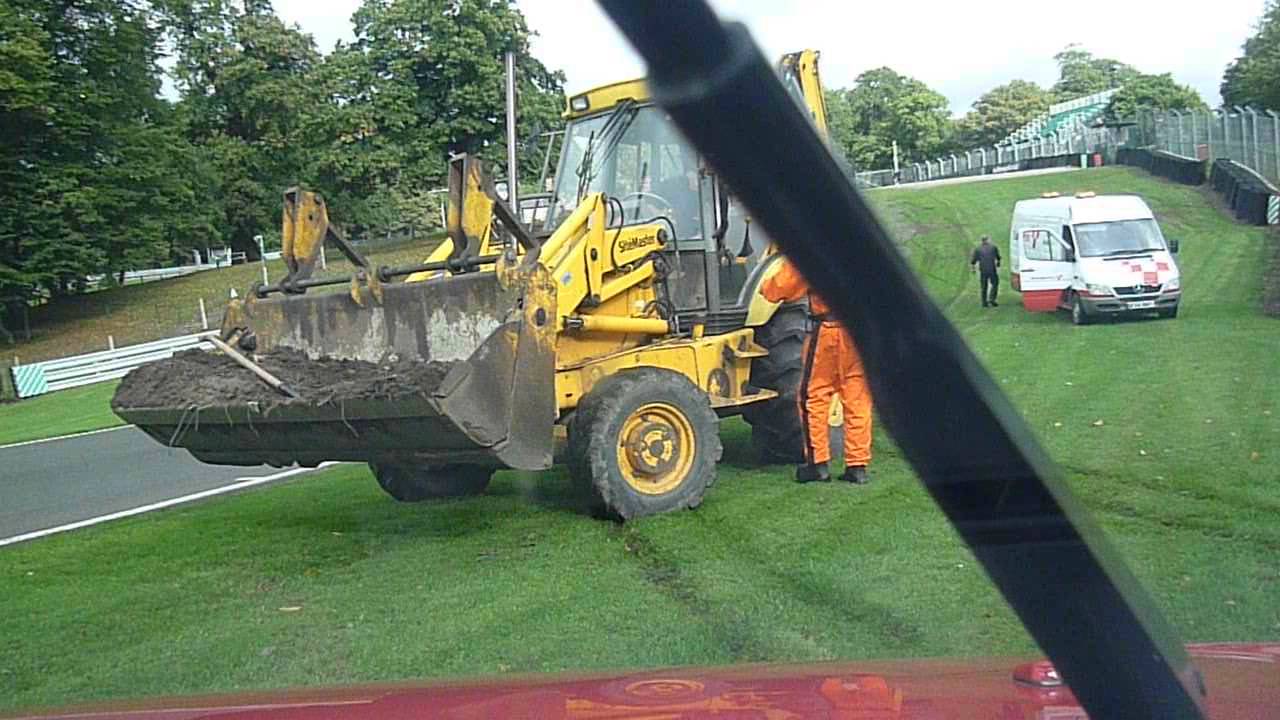 copst fiesta st crash at oulton park :( - YouTube