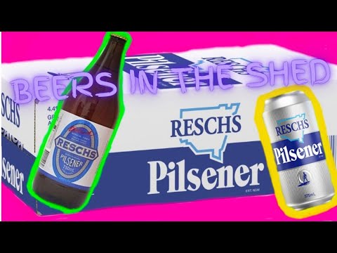 Beers in the shed - Reschs - Pilsener - YouTube