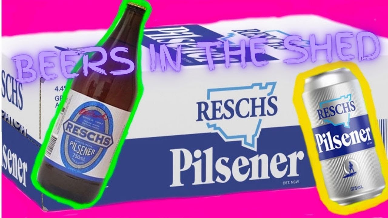 Beers in the shed | Reschs | Pilsener - YouTube