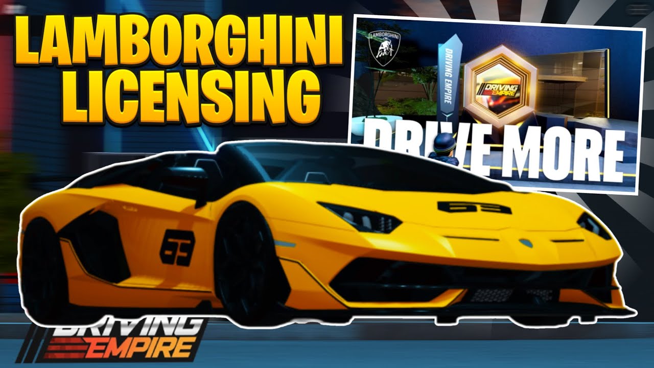 LAMBORGHINI is Finally Coming to Driving Empire! - YouTube