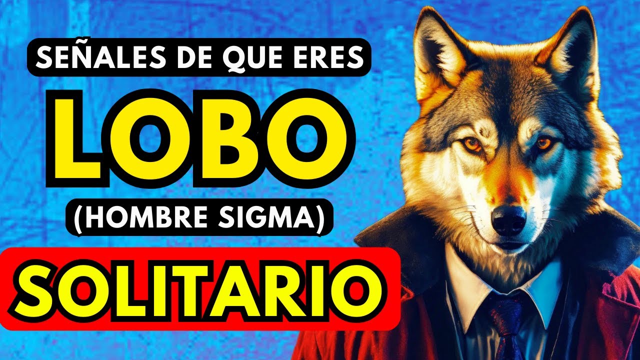 7 Señales De La Personalidad De Un Hombre Sigma Lobo Solitario - YouTube