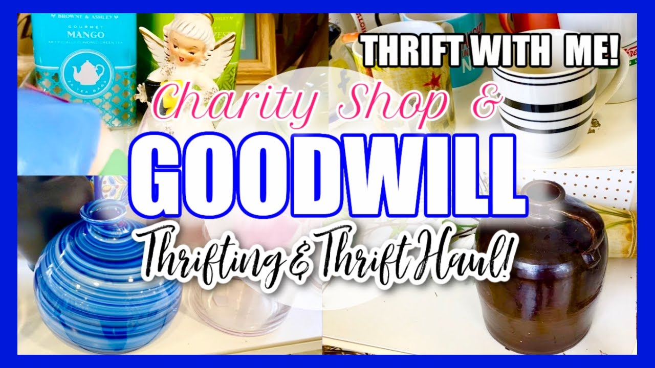 GOODWILL THRIFT WITH ME & HAUL **HOME DECOR & VINTAGE THRIFT SHOPPING ...