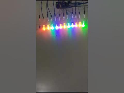 best Arduino project by LED light cool dancing LED circuit with Arduino ...