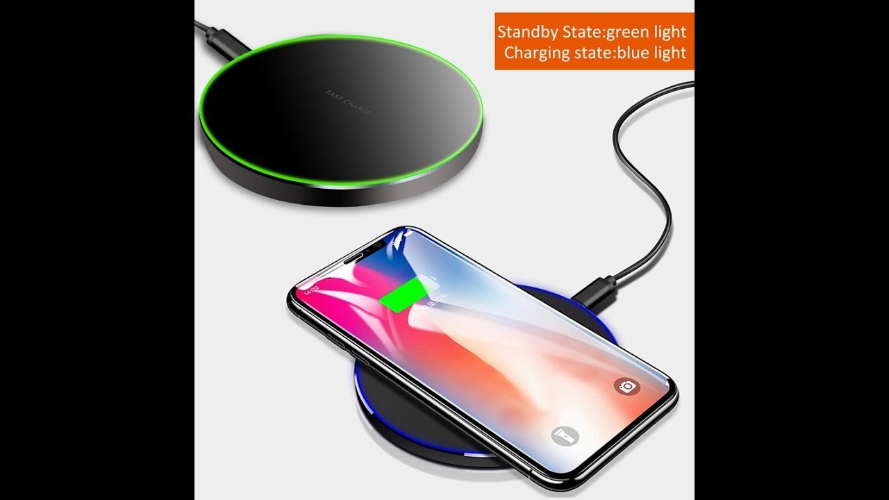 YILIZOMANA Qi Wireless Charger for iPhoneX XSXS MAX 8 8 Plus For ...