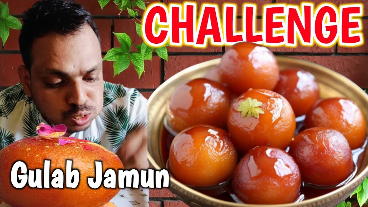Gulab Jamun Eating Challenge | ASMR | Food Challenge | #spchallenge # ...
