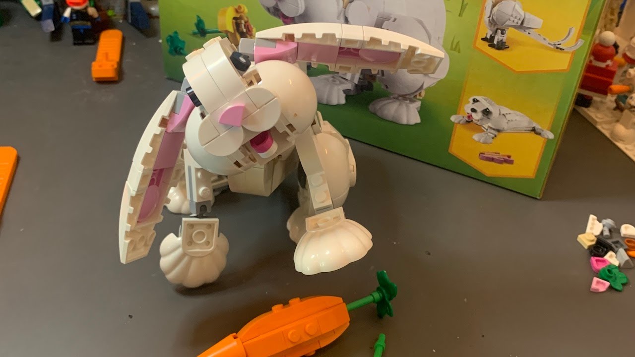 LEGO Creator 3in1 White Rabbit (31133) Easter Build-a-Thon pt 3 ...