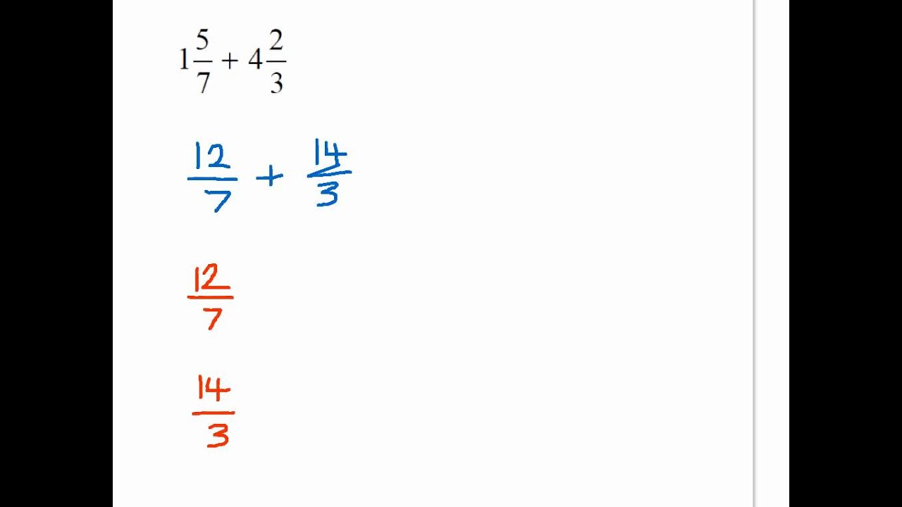 Fractions Revision - YouTube