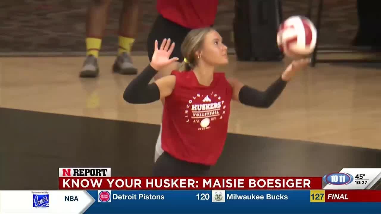 Know Your Husker: Maisie Boesiger - YouTube
