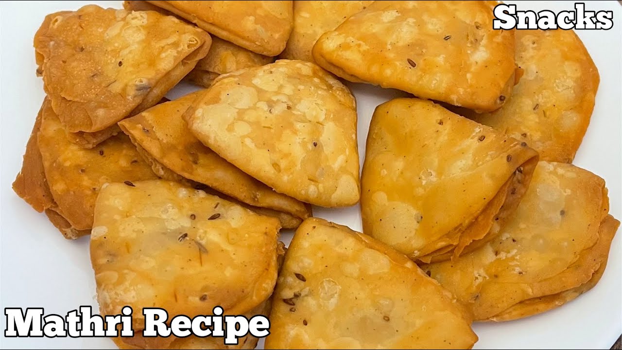 Mathri recipe | Diwali special snacks recipe | namkeen | nimki | Khasta ...