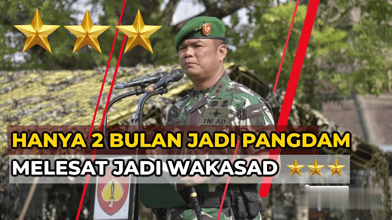 KARIR CEMERLANG WAKASAD PILIHAN PANGLIMA TNI || TERNYATA INI PROFIL DAN ...